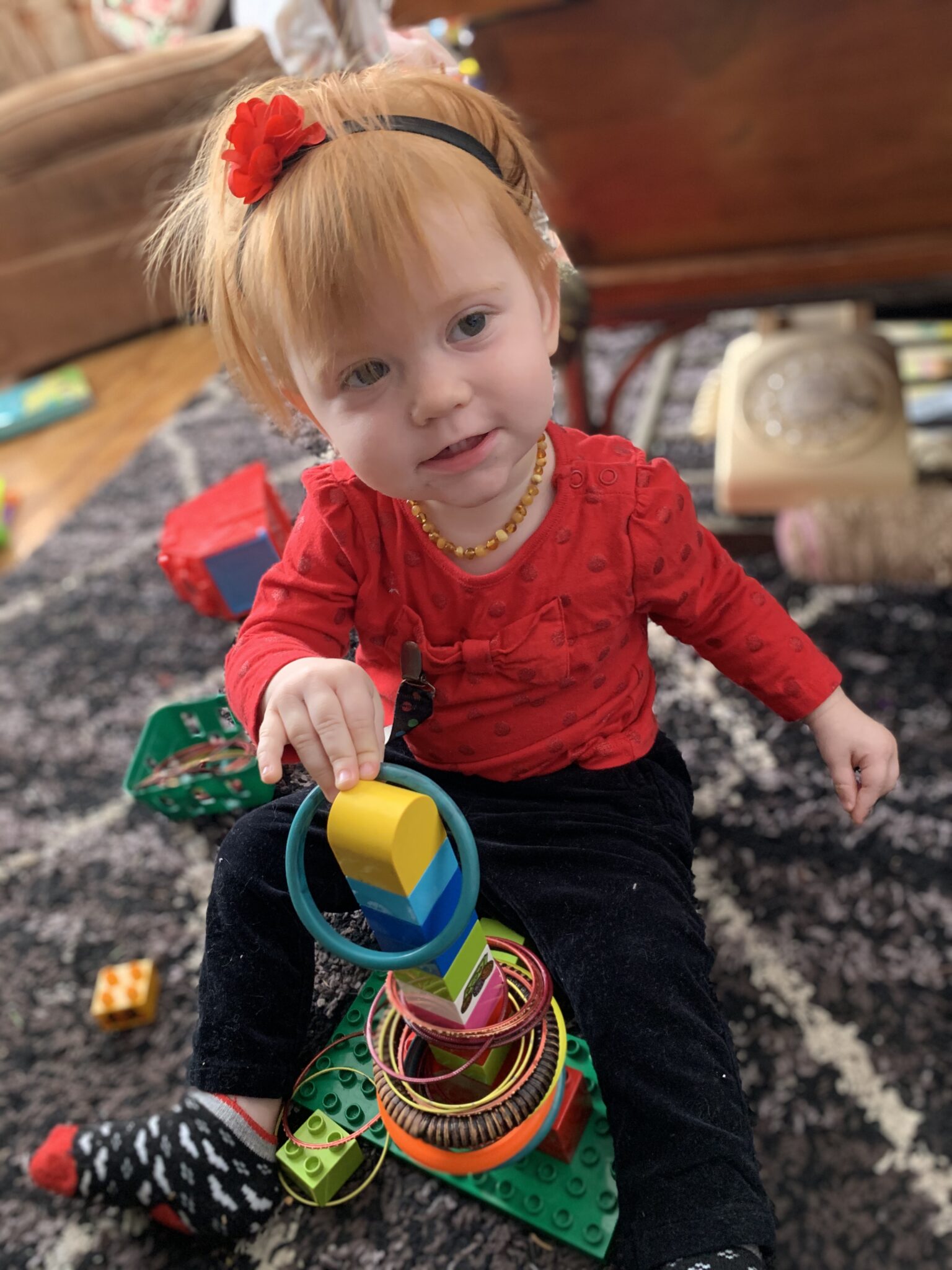 Easy DIY Stacking Toy Activity for Baby and Toddlers | HOAWG