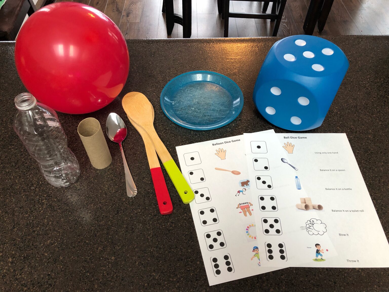 Balloon or Ball and Dice Game: Simple Fun for Kids | HOAWG