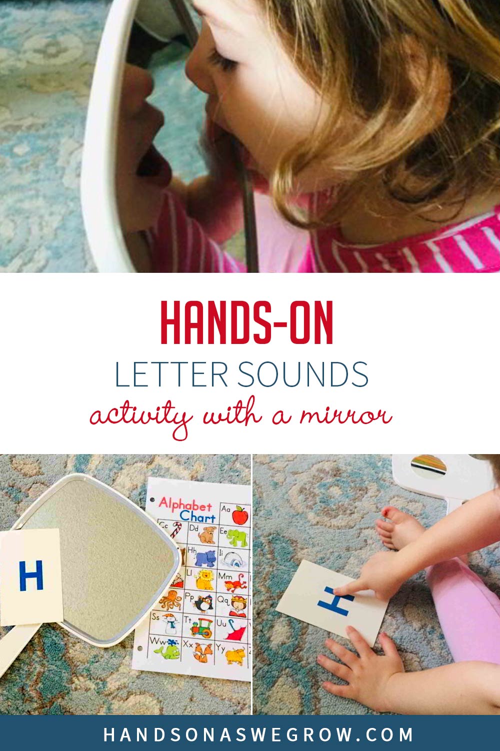 Fun Learning Letter Sounds Activity with a Mirror | HOAWG