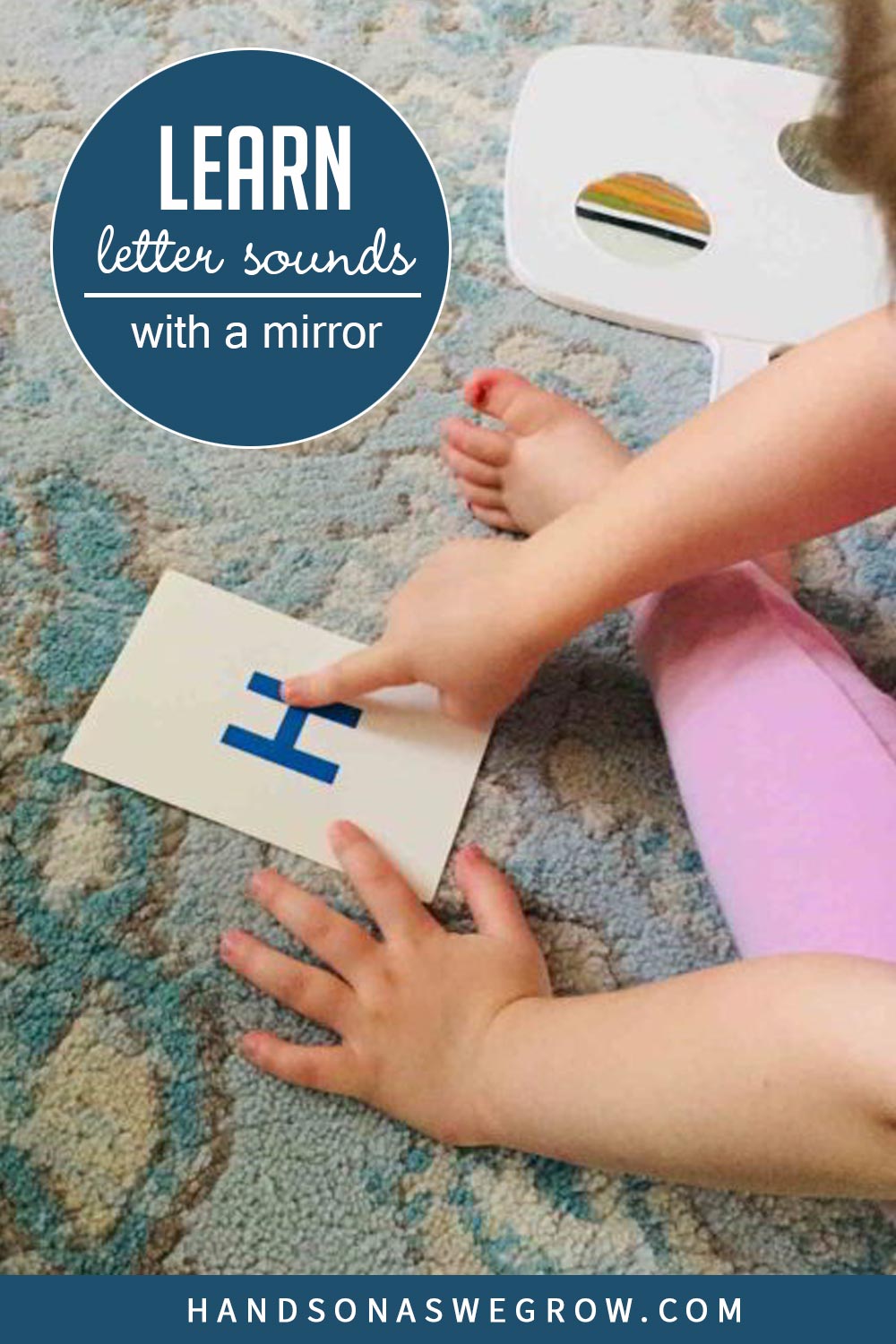 Fun Learning Letter Sounds Activity with a Mirror | HOAWG