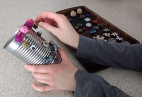Tin Can Robots Craft for Kids to Keep Busy When You Need It