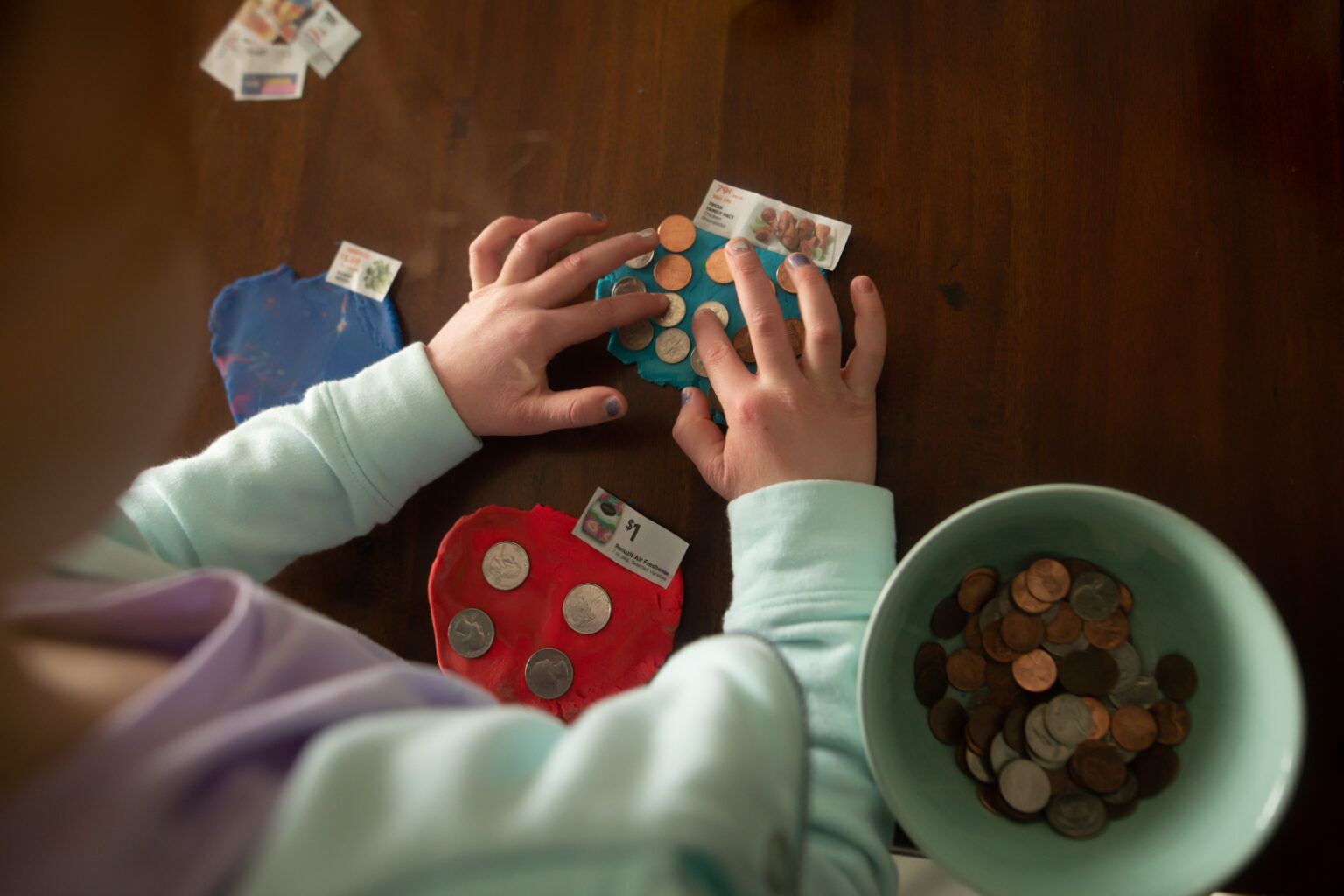 Counting Real Money Math Game for Big Kids and Toddlers! - HOAWG