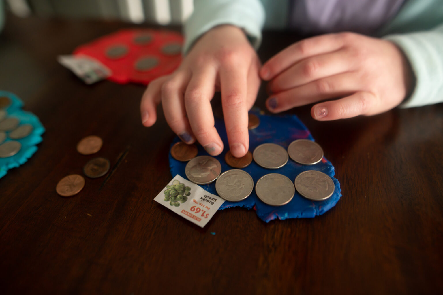 Counting Real Money Math Game for Big Kids and Toddlers! - HOAWG