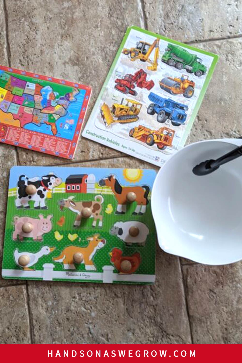 Puzzle Play Mix-Up Activity for Indoor Adventures | HOAWG
