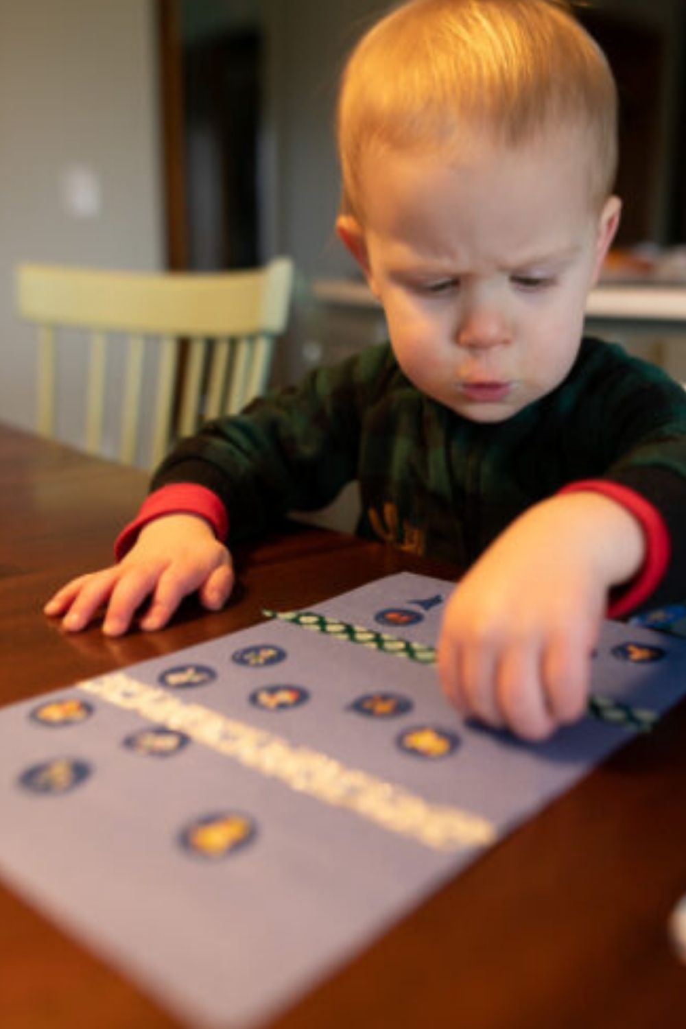 Simple Sticker & Tape Sticking Activity for Toddlers - HOAWG®