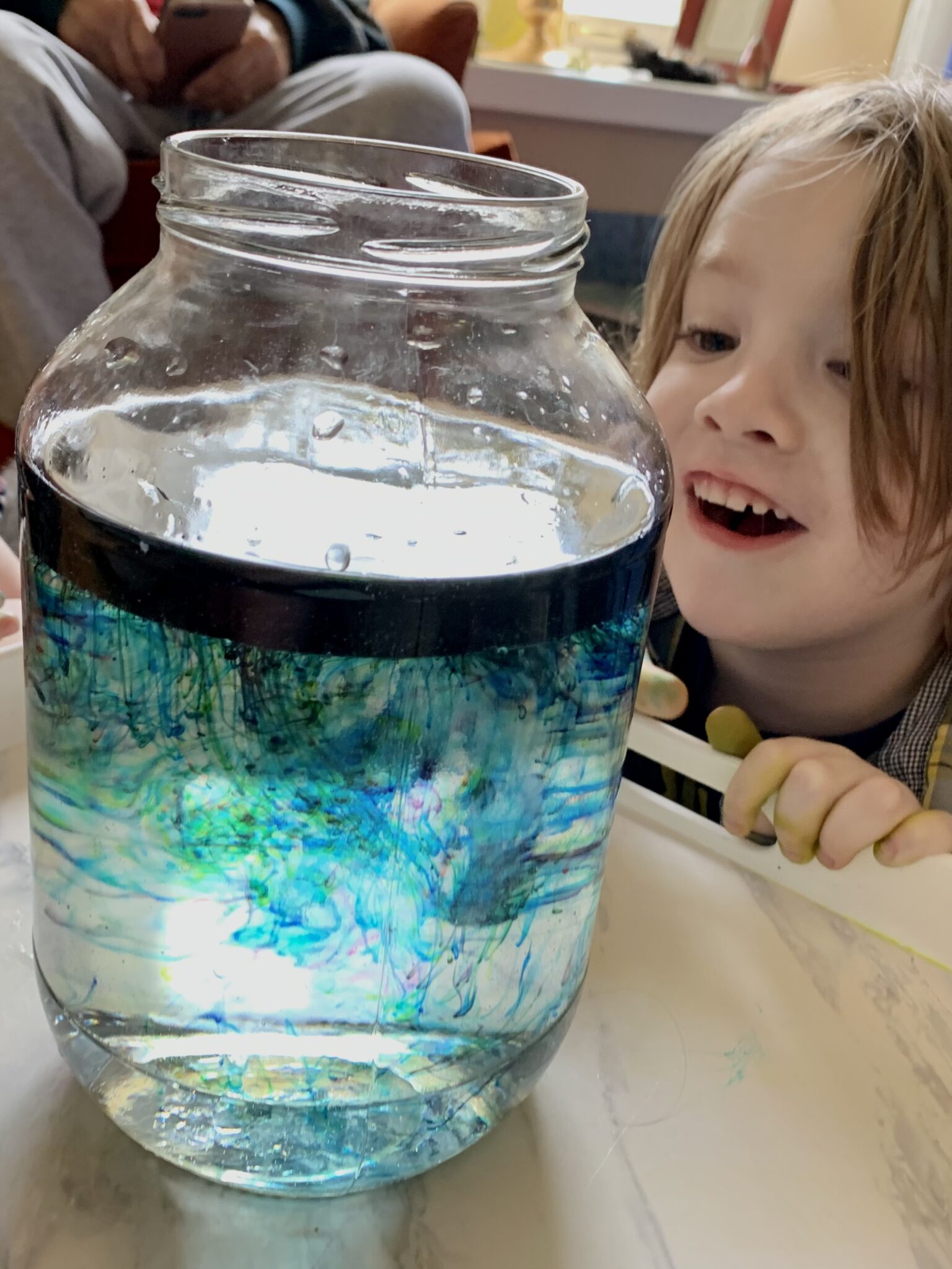Shooting Stars Galaxy In A Jar Simple Space Experiment For Kids