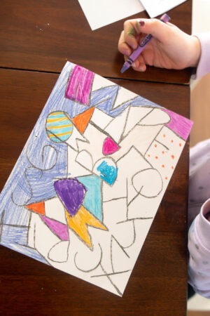 Alphabet Art Project Paired with Chicka Chicka Boom Boom!