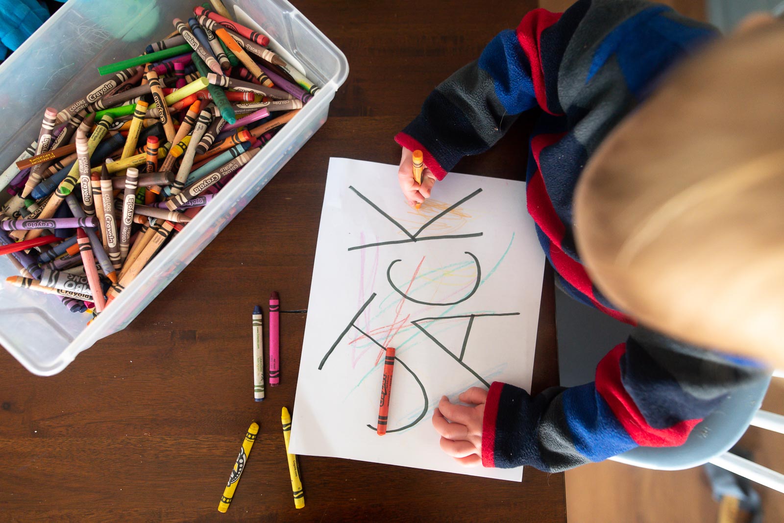 Alphabet Art Project Paired with Chicka Chicka Boom Boom!