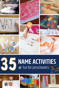 35 Fun Name Activities Perfect For Preschoolers | HOAWG