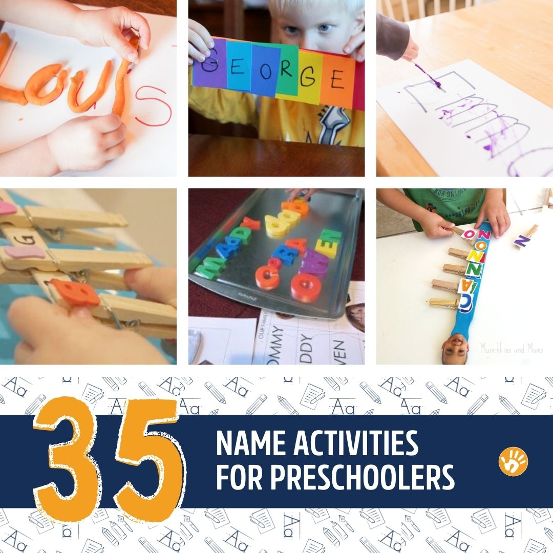 35 Fun Name Activities Perfect For Preschoolers | HOAWG