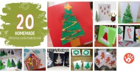 20 Homemade Christmas Cards 3 Year Old Kids Can Make - HOAWG