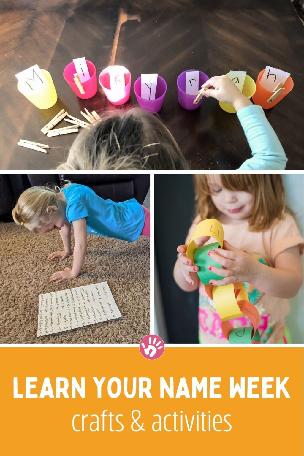 Name Activities for Kids to Learn their Name