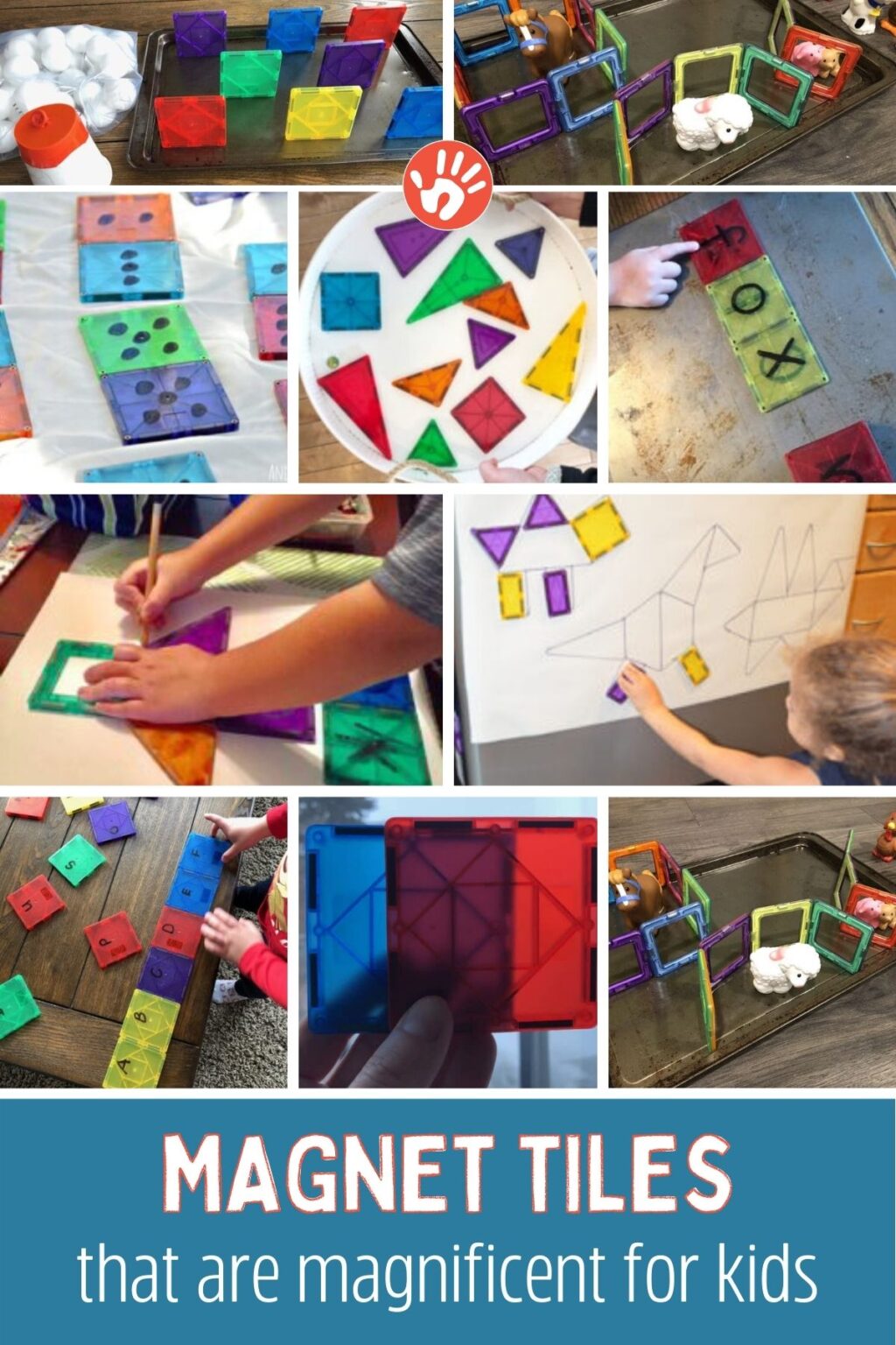 Magnet Tiles Ideas that are Magnificent for Kids - Hands On As We Grow®