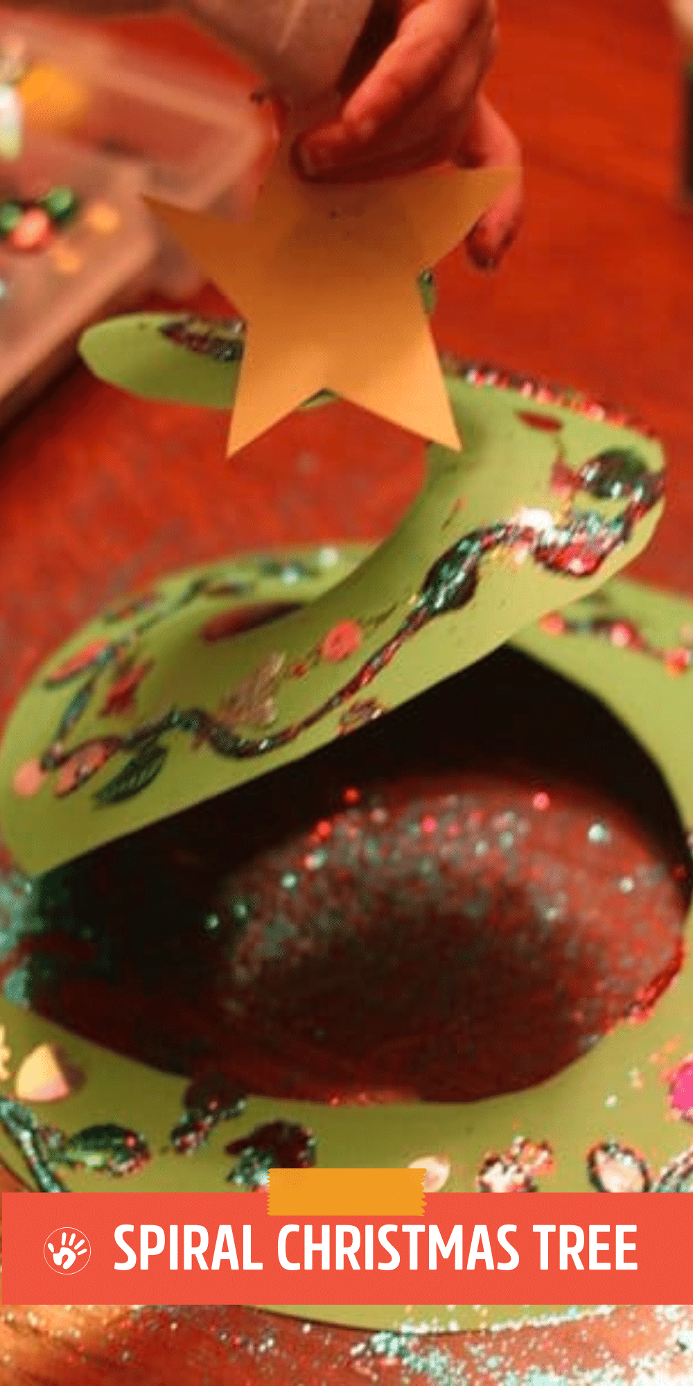 Spiral Christmas Tree Craft for Kids - hands on : as we grow