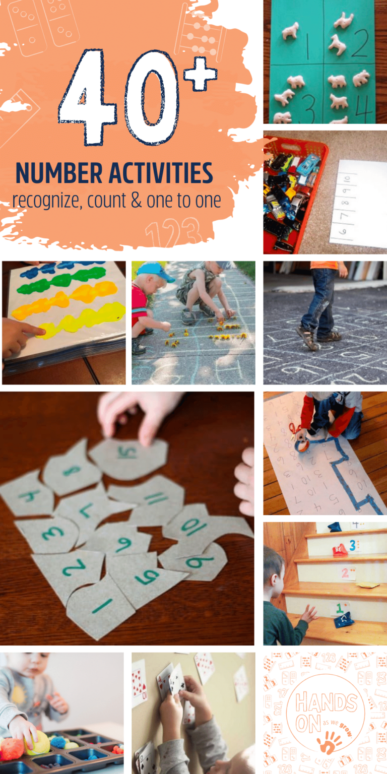 40 Awesome Number Activities for Preschoolers