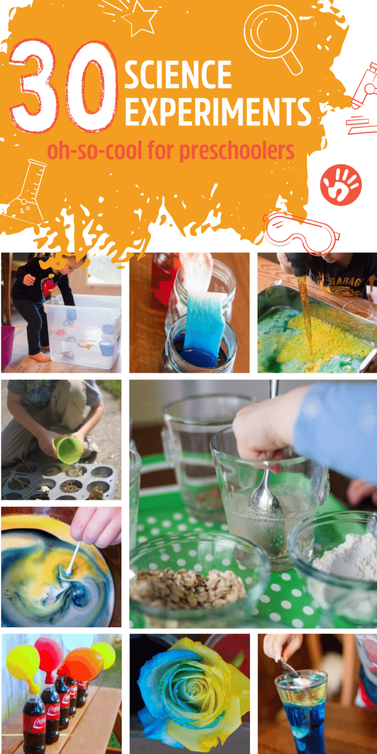 Science Experiments for Preschoolers | hands on : as we grow