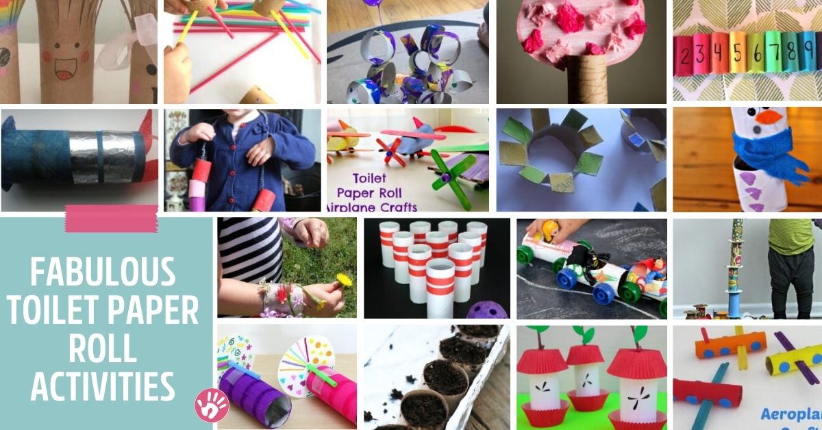 40+ Totally Awesome Activities to Do with Toilet Paper Rolls - HOAWG