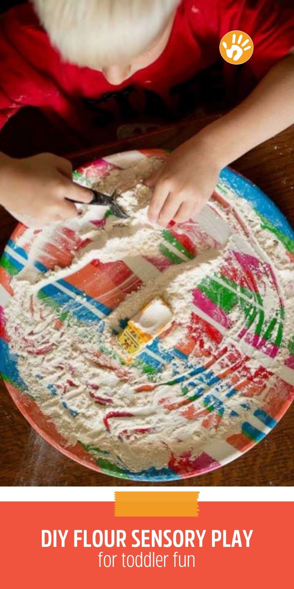 Flour Sensory Play for Toddlers (& Easy Clean Up Ideas Too)