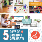 My Birthday Celebration! 5 Days of Giveaways - Hands On As We Grow®