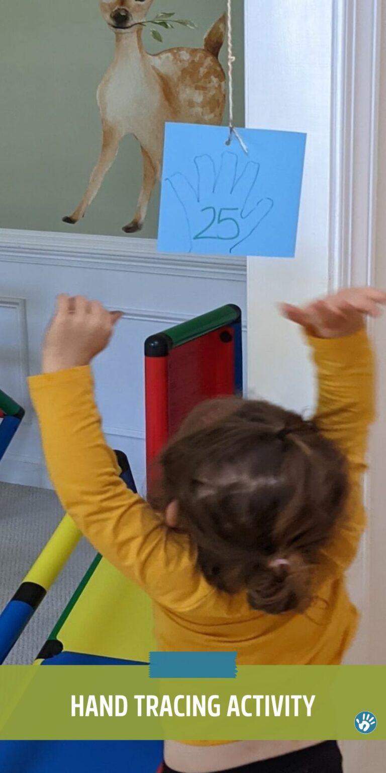 Fun Hand Tracing Activity That Leads To High Fives & Learning Numbers