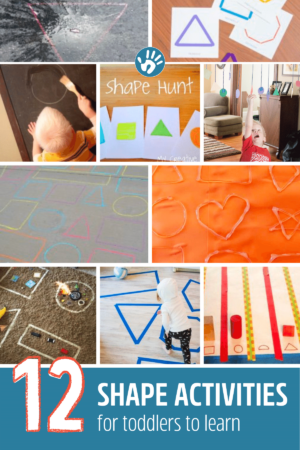 12 Shape Activities for Toddlers! It's Hip to be Square! - HOAWG