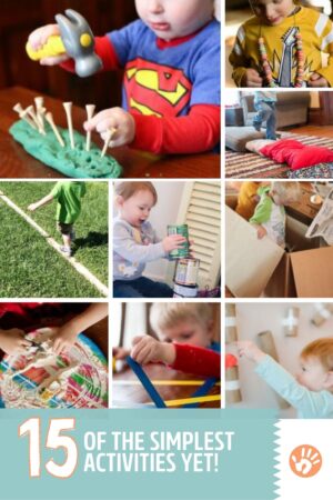 Simple Stacking Cups Activity for Toddlers - Hands On As We Grow®