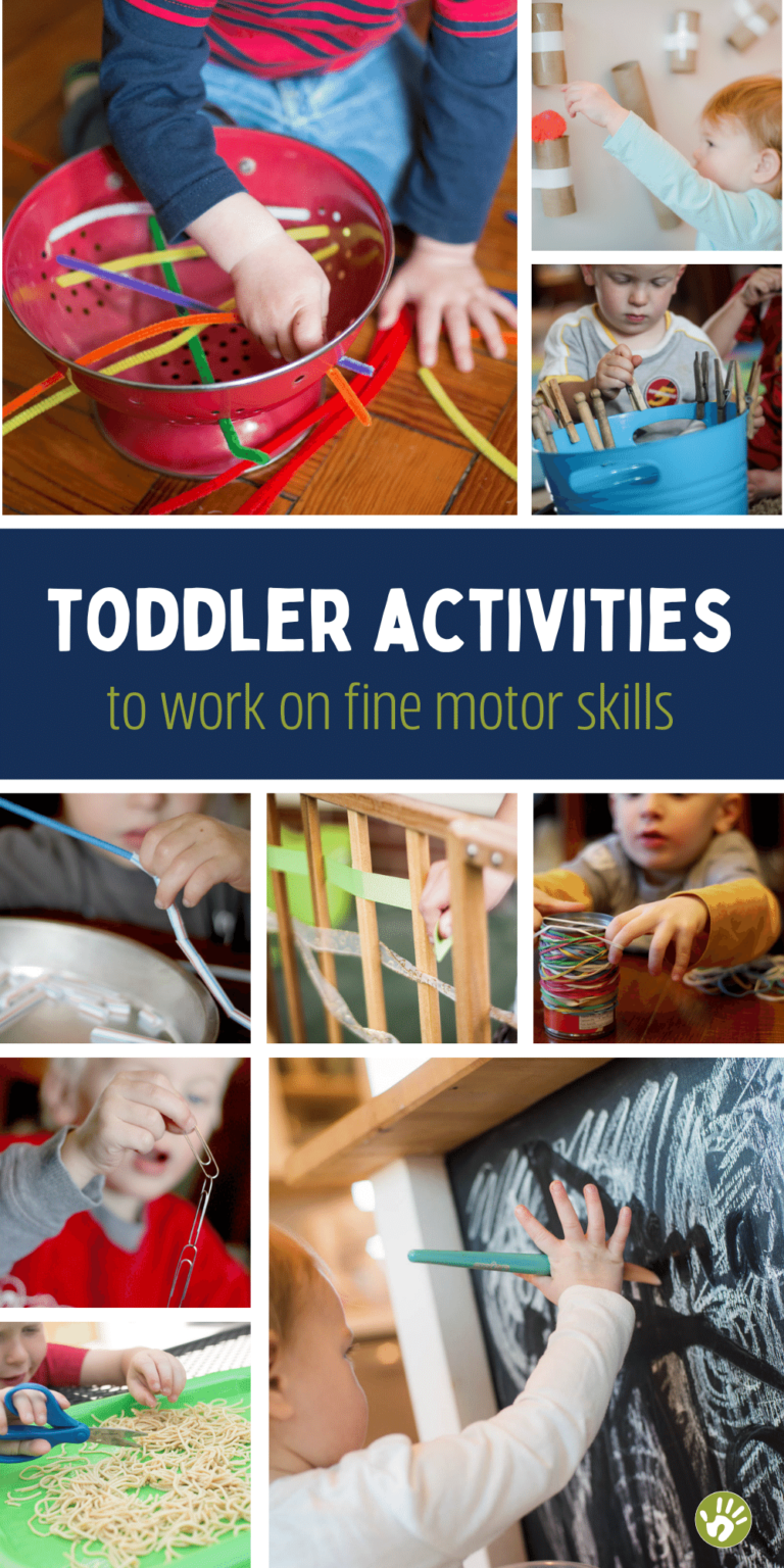 30 Fine Motor Activities for Toddlers! Pinch! Thread! Trace!