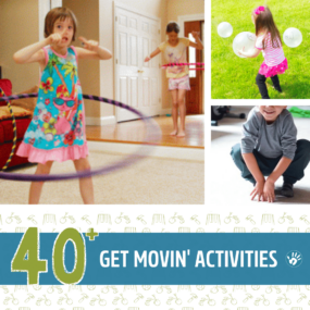 40+ Gross Motor Activities to Get Kids Moving! - Hands On As We Grow®