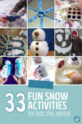 10 Fun Ideas for Playing in the Snow Outside - Hands On As We Grow®