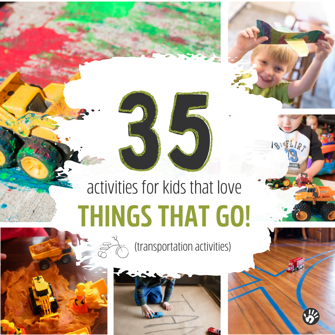 35 Vehicle Activities for Preschoolers! Transportation & All Things ...