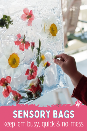 Quick Sensory Bags for Kids to Keep Busy - Hands On As We Grow®
