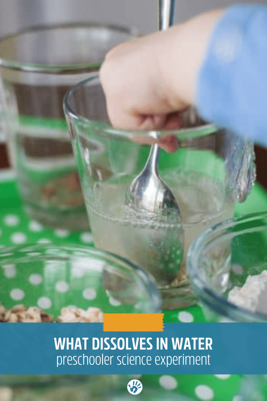 Learn What Dissolves in Water with a Preschool Science Experiment