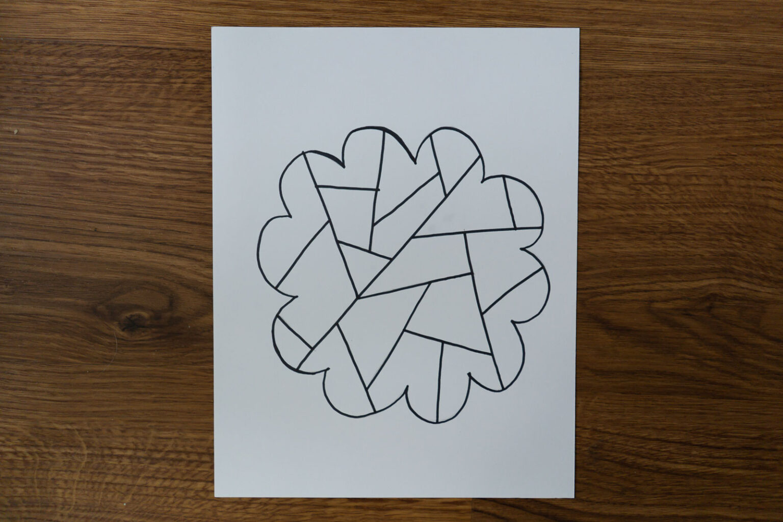 Quick & Easy Mosaic Coloring Page Activity to Make for Your Kids - DIY