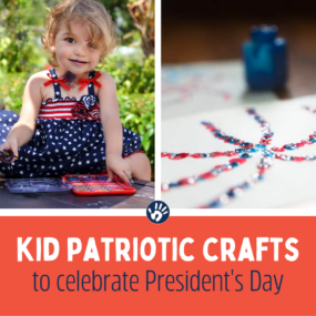 Patriotic Crafts for Kids to Make for President's Day - Hands On As We ...