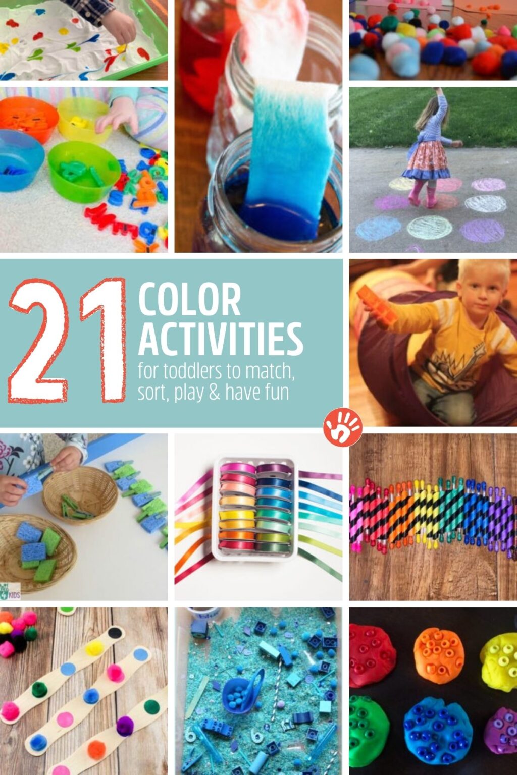 21 Color Activities for Toddlers to Match, Sort, Play & Have Fun! - HOAWG