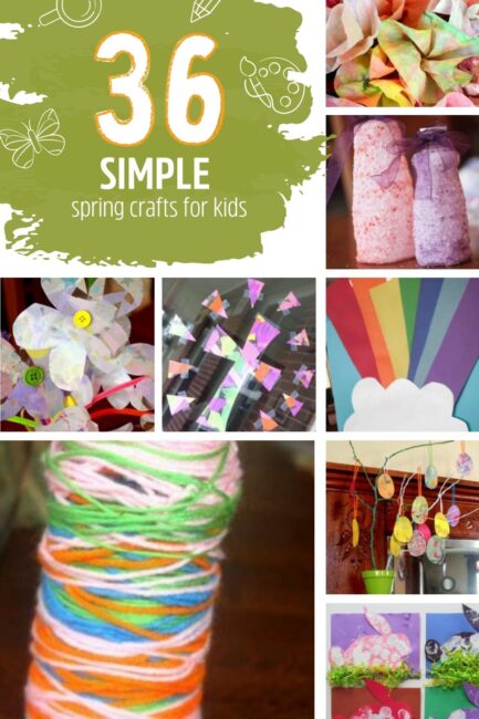 27 Colorful Spring Art Projects for Kids- hands on : as we grow