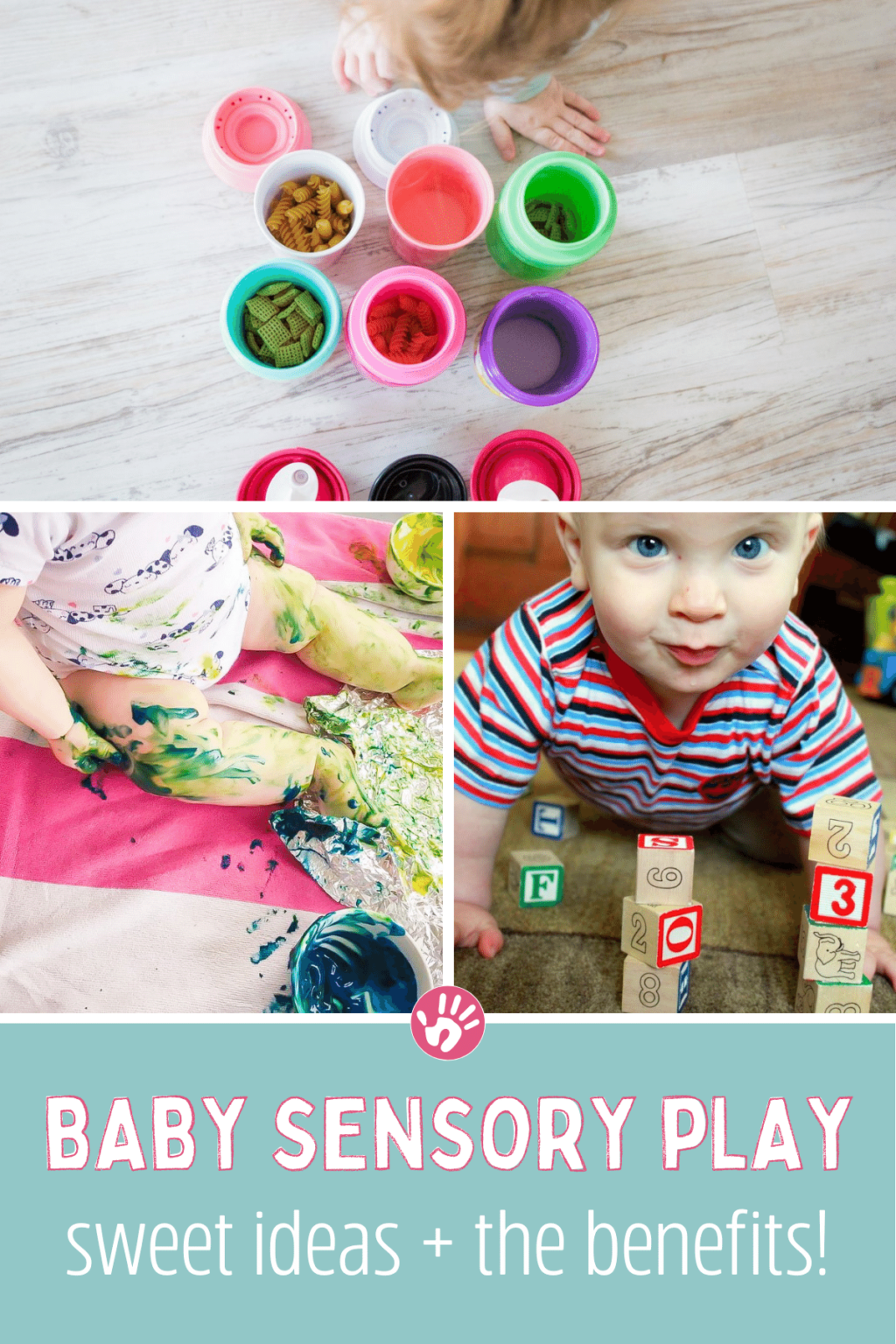 Sweet Sensory Play for Babies That Aid in Their Development
