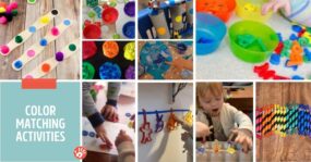 21 Color Activities for Toddlers to Match, Sort, Play & Have Fun! - HOAWG