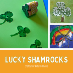 Lucky Shamrock Crafts for Kids - Hands On As We Grow®
