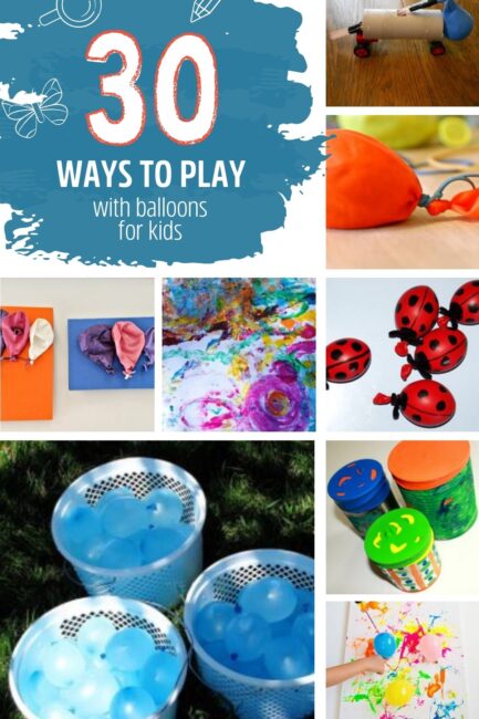 30+ Ways to Play with Balloons for Kids | Hands On As We Grow®