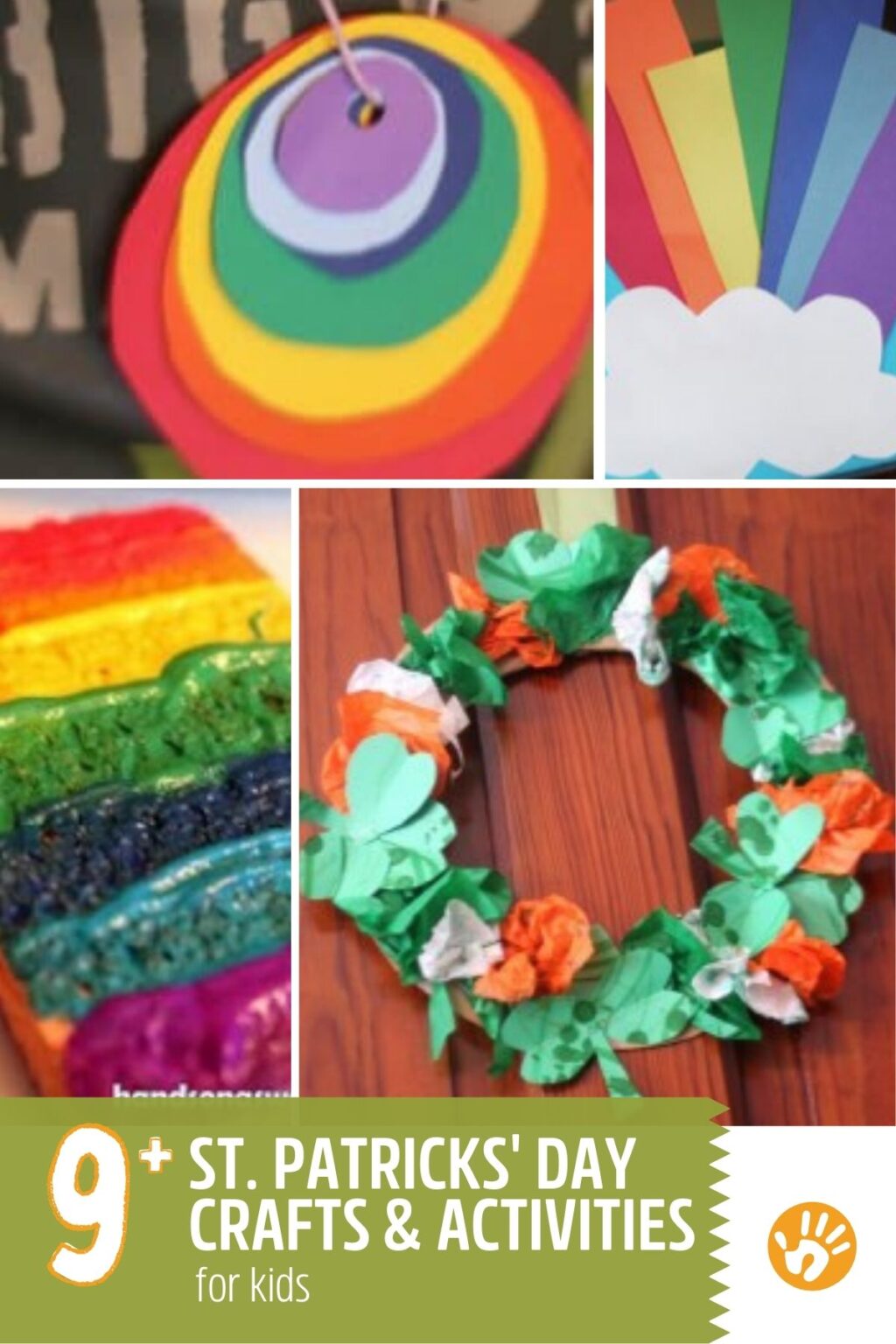 20 Lucky Shamrock Crafts for Kids to Make this St. Patrick's Day