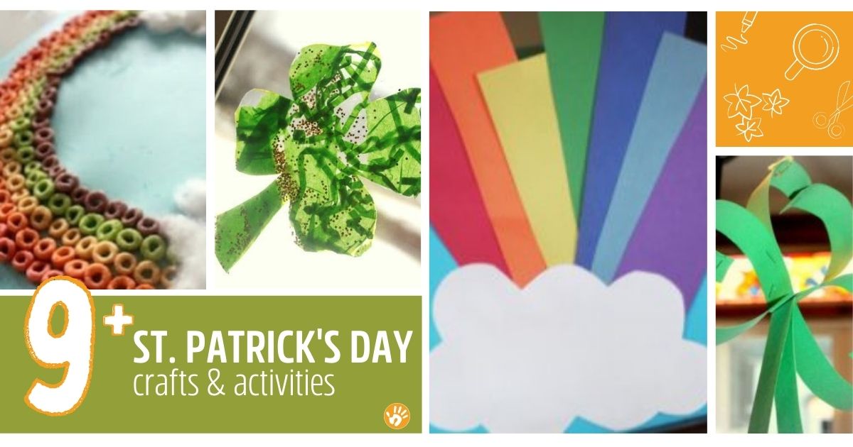 9+ St. Patrick's Day Crafts & Activities for Kids to Make and Do