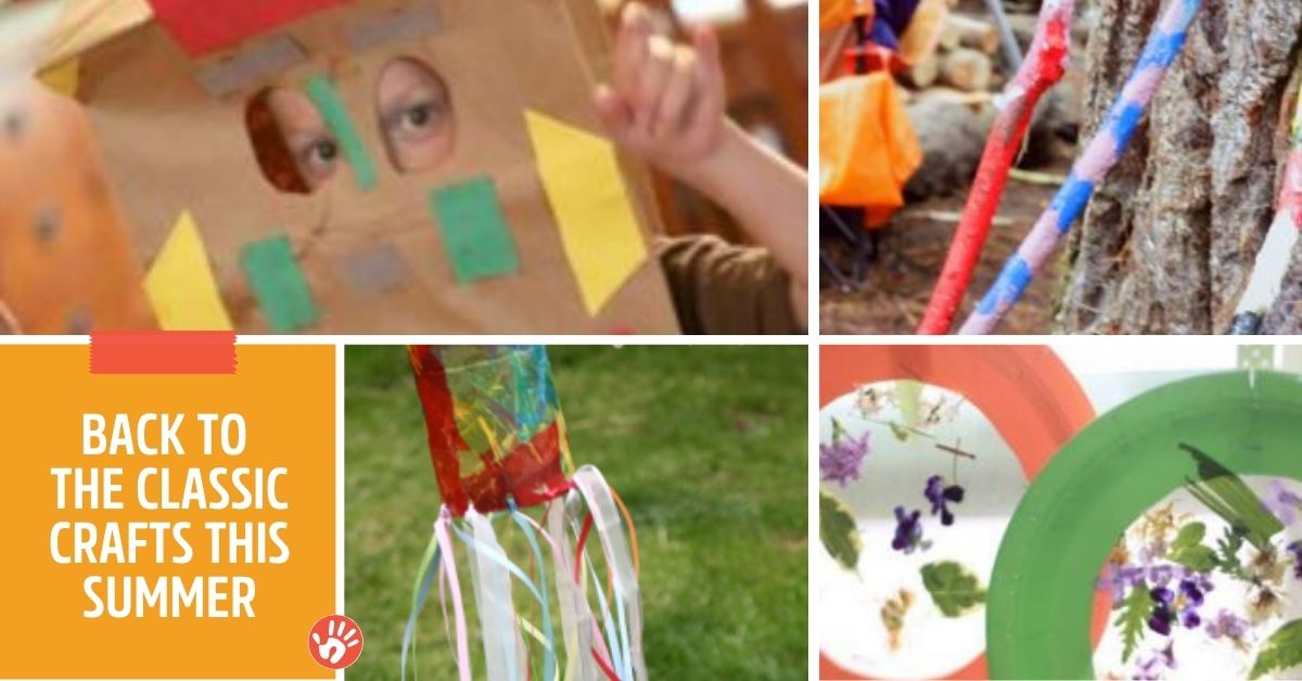 30 Easy Must-Make Summer Crafts for Kids - Hands On As We Grow®