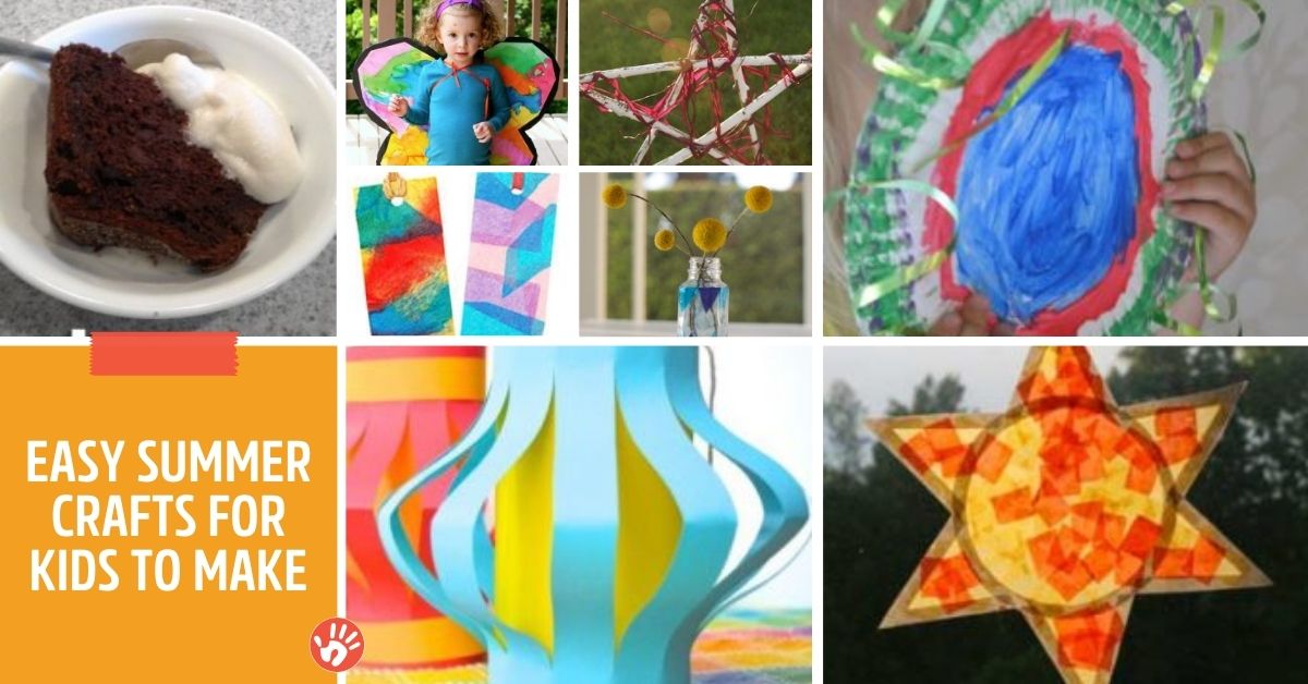 30 Easy Must-Make Summer Crafts for Kids - Hands On As We Grow®