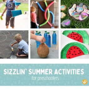Sizzlin' Summer Activities for Preschoolers That Are So Much Fun!