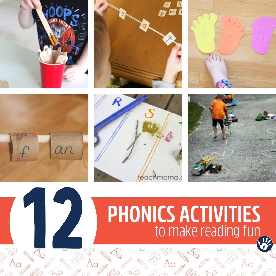 12 Phonics Activities for Kids Learning to Read - Hands On As We Grow®