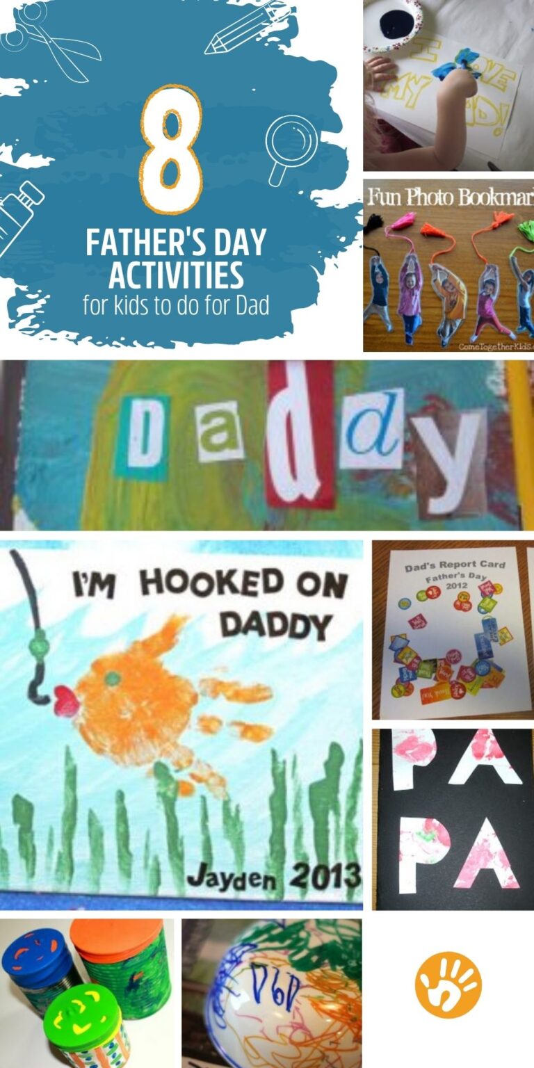 8 Father's Day Activities for Kids to Do For Dad