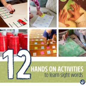 12 Hands on Sight Word Activities | hands on : as we grow