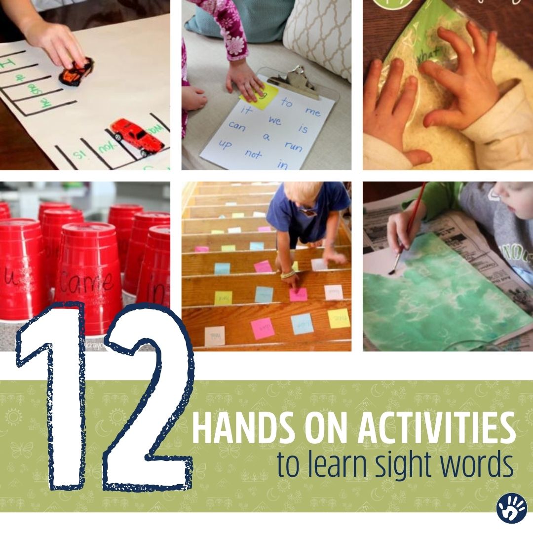 12 Hands on Sight Word Activities | hands on : as we grow