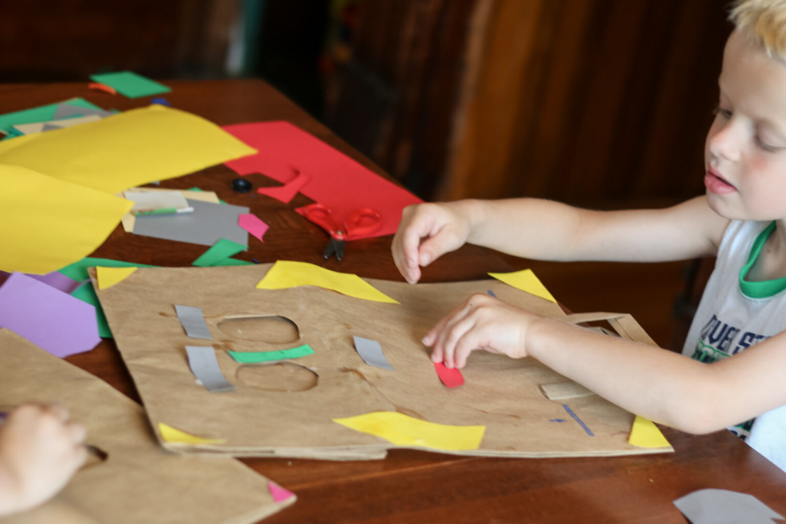 Make a Paper Bag Mask, a Classic Summer Craft for Kids